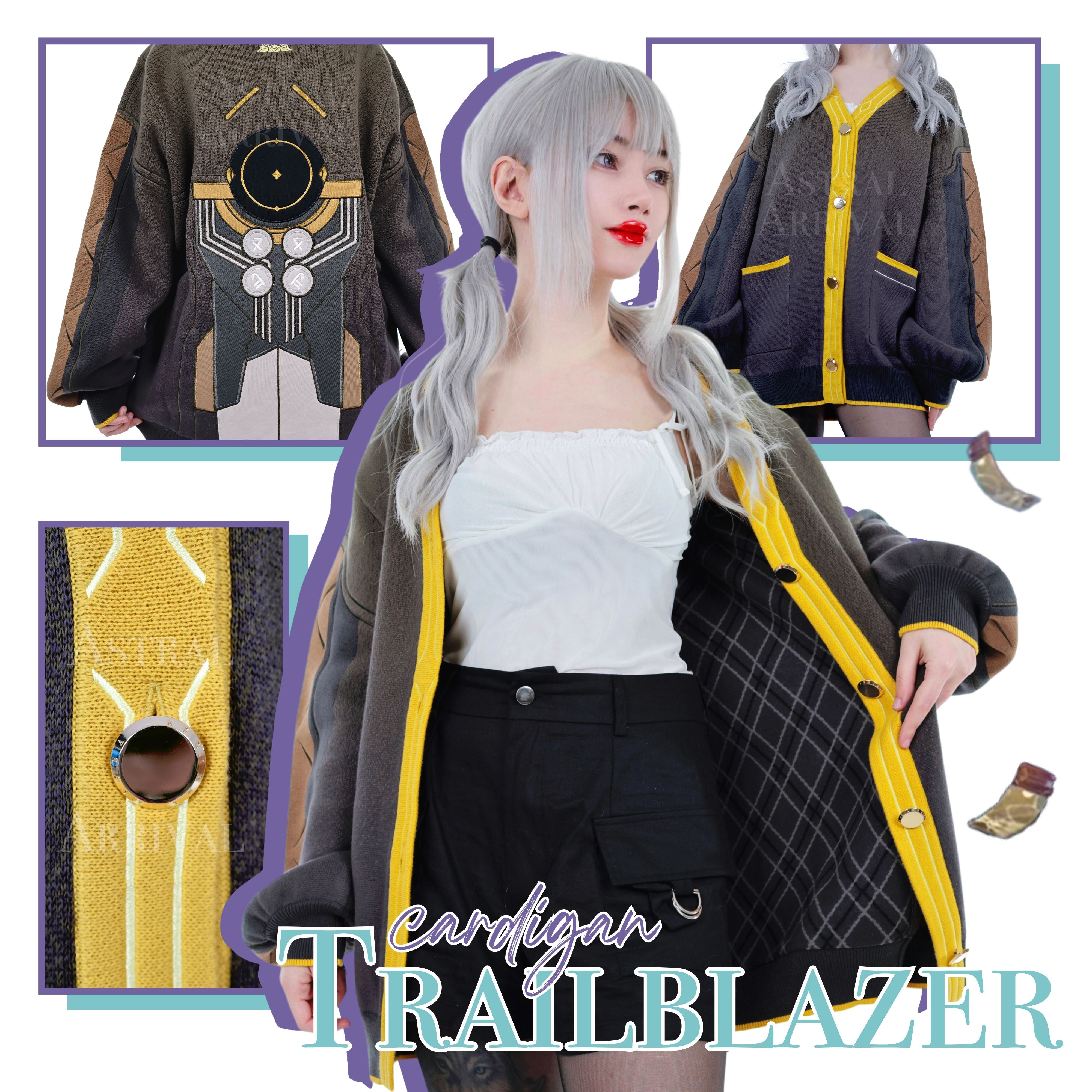 Trailblazer Cardigan Limited Edition Honkai Star Rail Inspired Merch ...