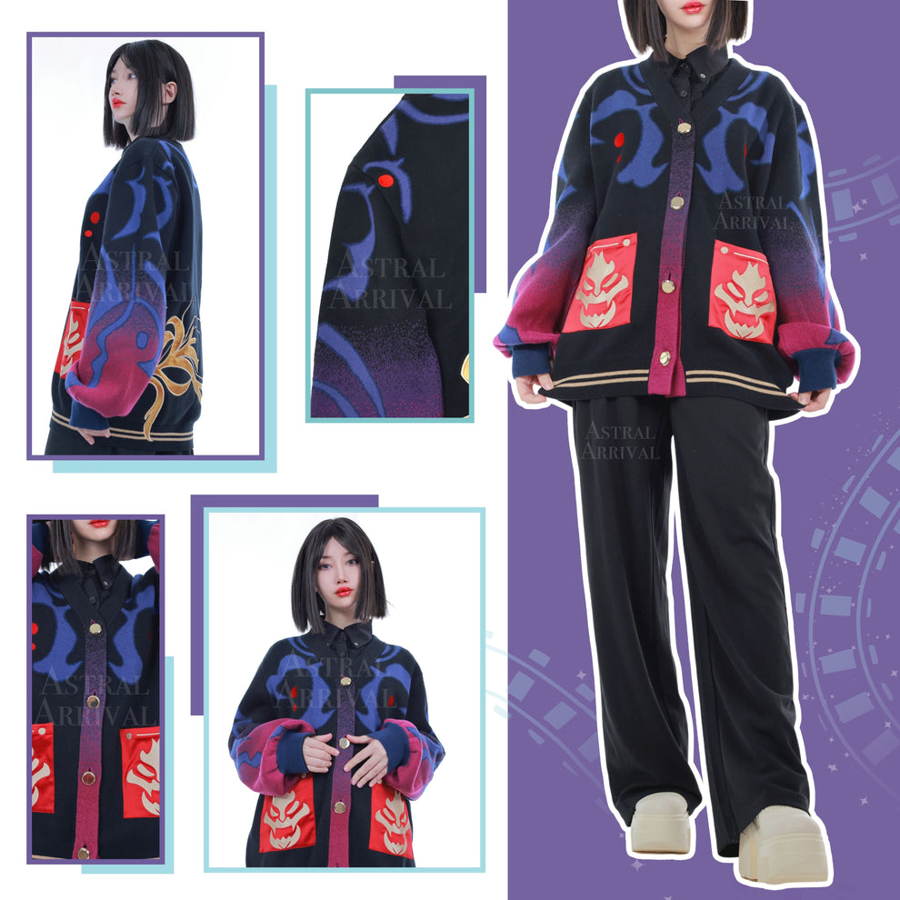Blade Cardigan - Limited Edition Honkai Star Rail Inspired Clothing ...
